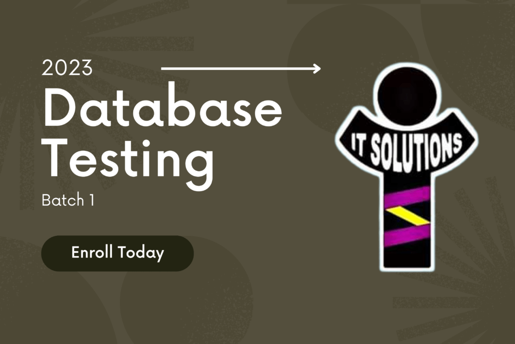 Database Testing - IT Solutions